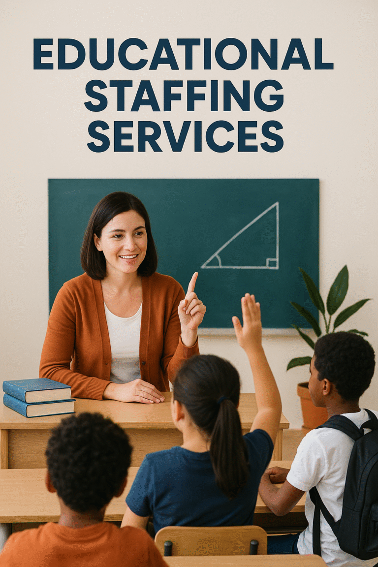 Why Schools Need Educational Staffing Services - NewConfig
